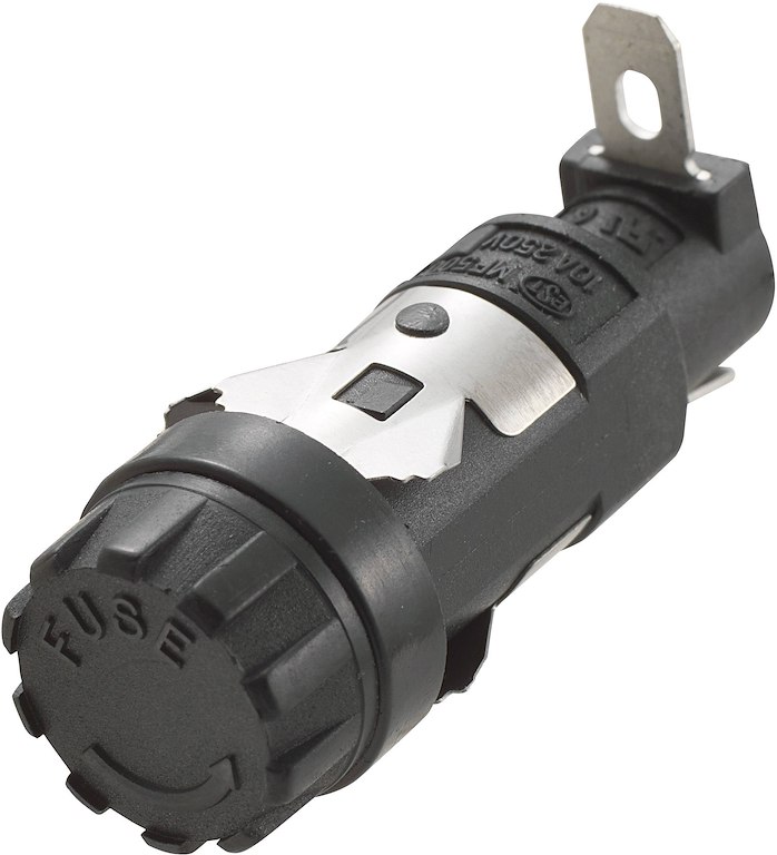 Drzac osiguraca, pogodan za fine osigurace 5 * 20 mm 10 A 250 V/AC SCI R3-11