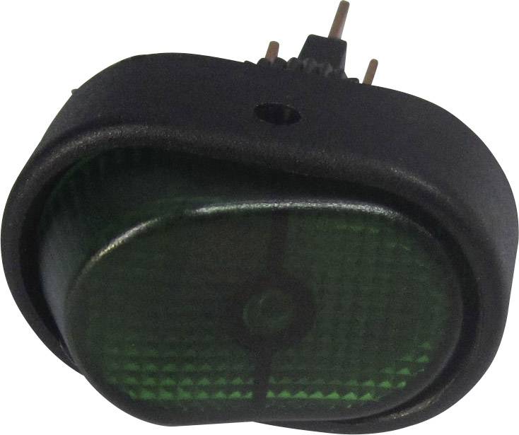Wipp prekidaci za automobile 12 V/DC 30 A 1 * iskljuceno/ukljuceno sa zakljucavanjem Tru Components TC-R13-133B-SK ZELENI