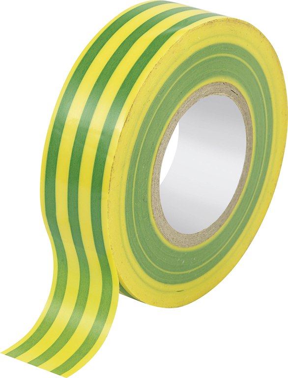 Tru Components TC-10089956 traka za kablovski snop zelena, zuta (D * s) 20 m * 19 mm