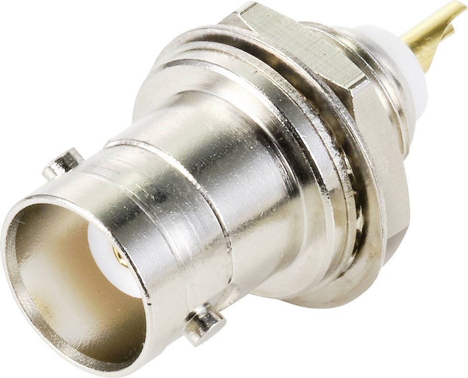Tru Components TC-10101488 BNC konektor zenski konektor za ugradnju, vertikalni 50 Ohm ad