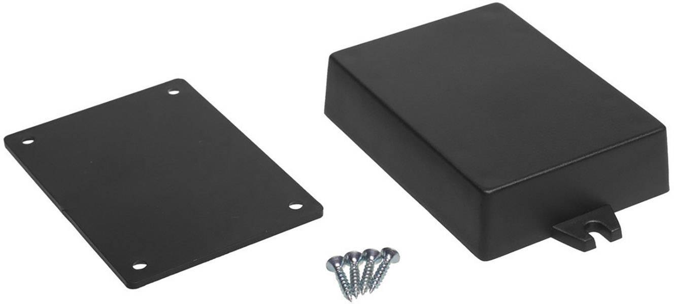 Tru Components kuciste sa prirubnicom 90 * 65 * 22 ABS crni Tru Components TC-7910916 kuciste sa prirubnicom ABS crni