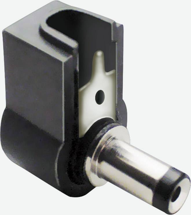 Tru Components niskonaponski konektor ugaoni muski konektor 5,5 mm 2,5 mm