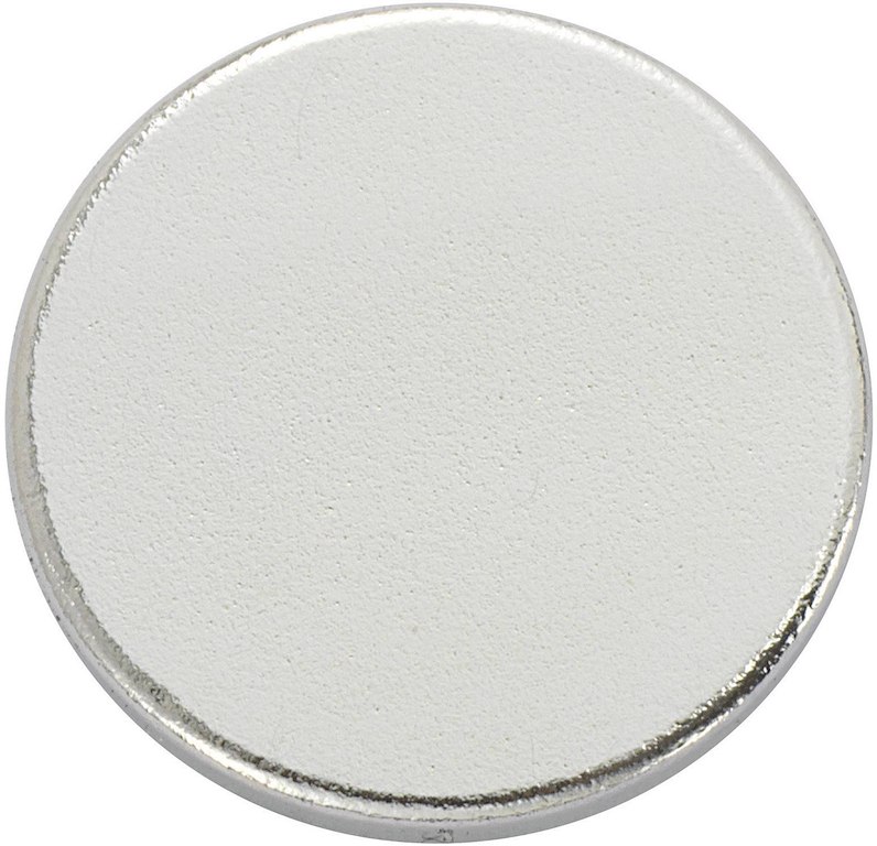 Magnetna ploca Tru Components N35-3502 srebrna boja (precnik) 15 mm