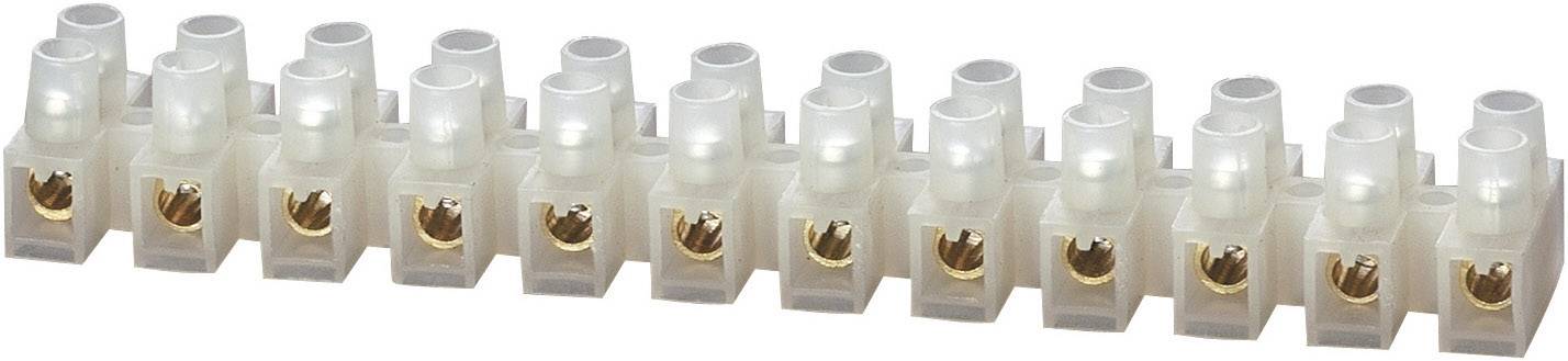 Luster terminal, poprecni presek fleksibilan: 1,5-2,5 mm 2, kruti provodnik: 1,5-2,5 mm 2, st. stubovi: 12 621293 ad bela