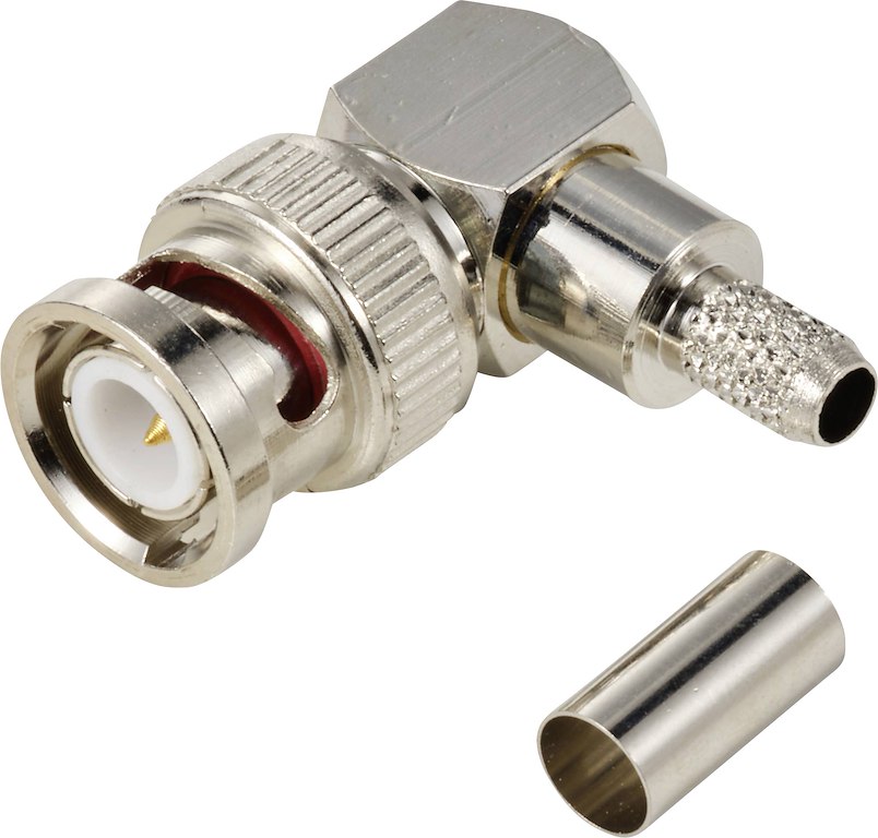 Tru Components TC-12885940 BNC konektor ugaoni muski konektor 50 Ohm
