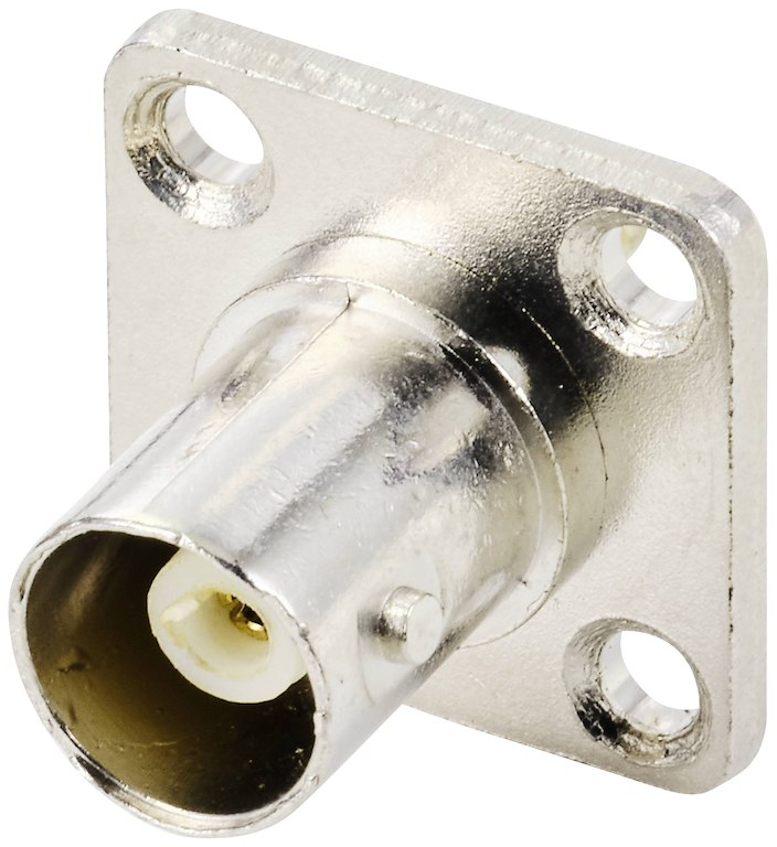 Tru Components TC-9920760 BNC konektor zenski konektor sa prirubnicom, ravni kontakti 50 Ohm