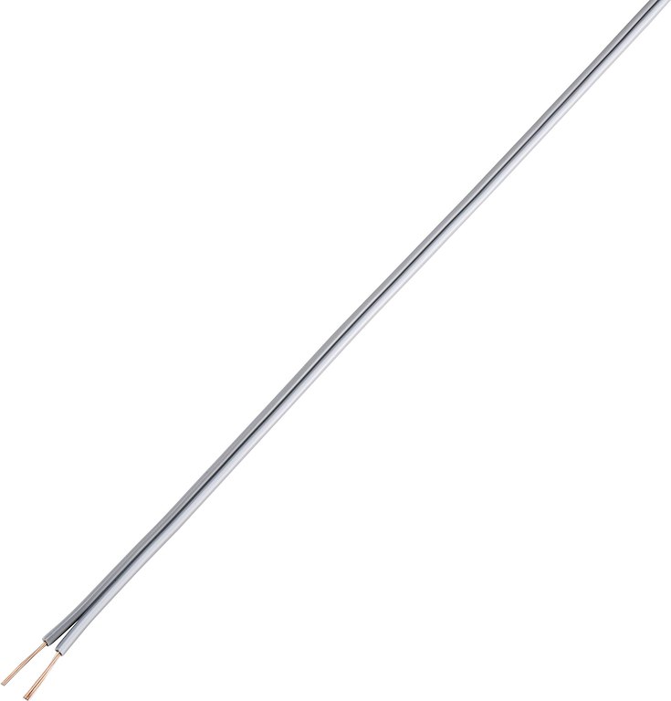 Tru Components TC-7815644 kabl za zvucnik 2 * 0,34 mm 2 sivi 10 m