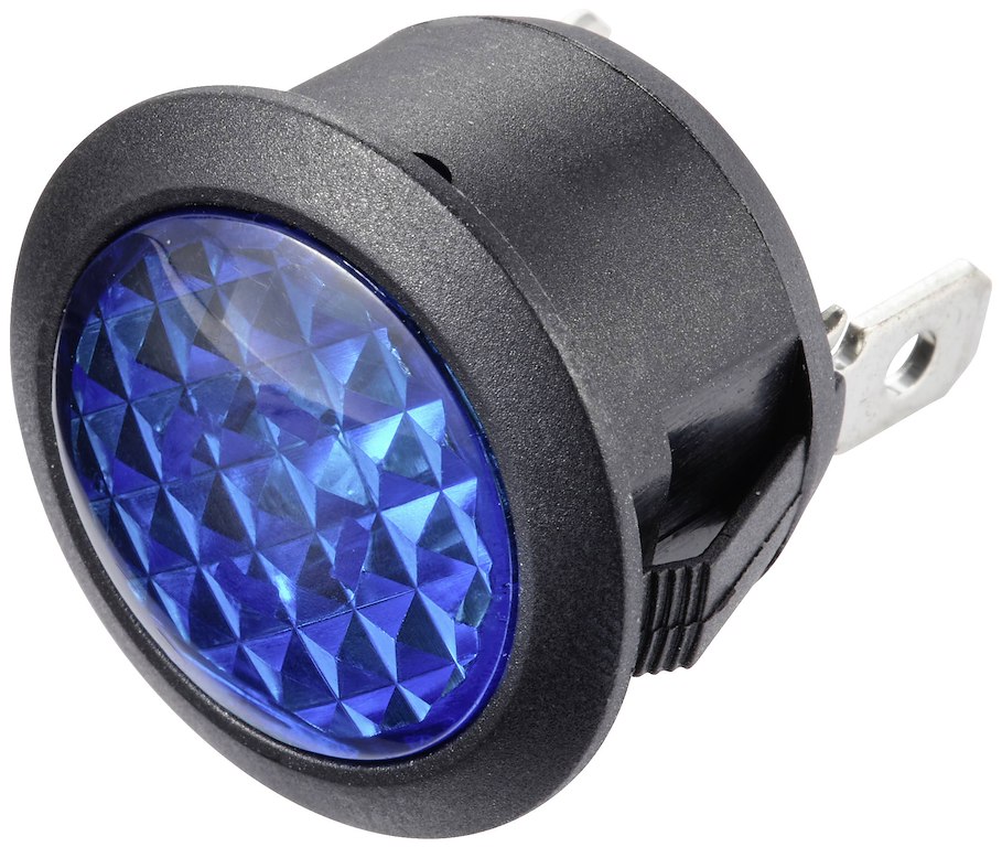 TRU Components TC-11193852 LED signalna lampica plava 20,2 mm
