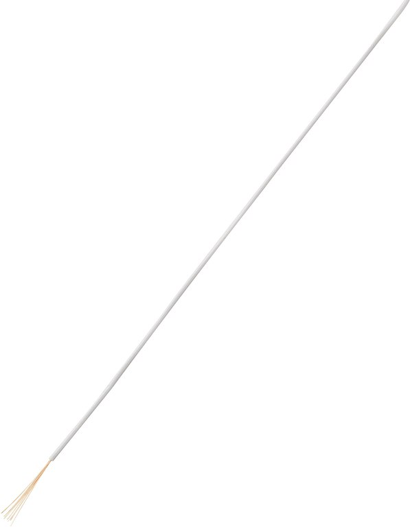 Fino-zicni provodnik LiFI 1 * 0,05 mm 2 beli Tru Components 1572452 10 m