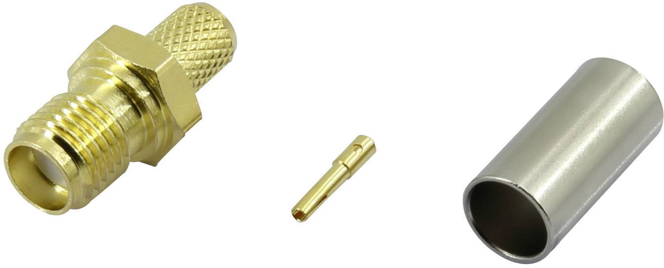 SMA konektor, ravna uticnica 50 Ohm Tru Components SMA-KC-RG58-1