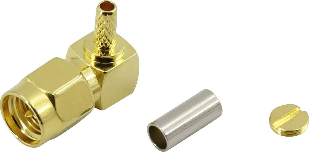 SMA-povratni konektor, ugaoni utikac 50 Tru Components 93038c8