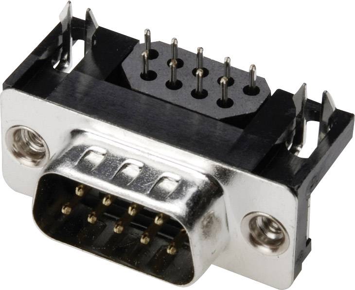 D-SUB zaglavlje sa muskim kontaktima ul. polovi: konektor za lemljenje 15 Tru Components TC-A-DS 15 A/KG-F-203