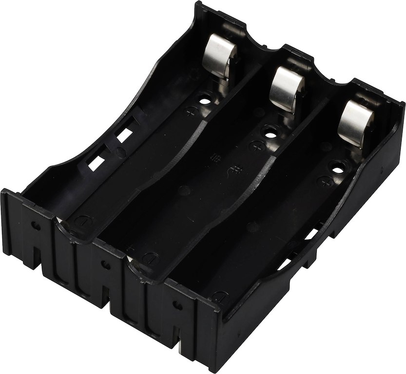 Tru Components TC-13220712 drzac baterije 3* 18650 kontaktnih polova (D * S * V) 78 * 59 * 21 mm