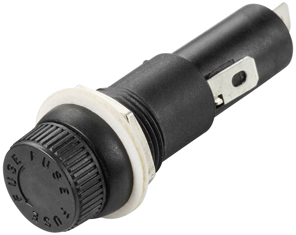 Drzac osiguraca, pogodan za fine osigurace 5 * 20 mm 15 A 250 V/AC Tru Components TC-R3-46B B