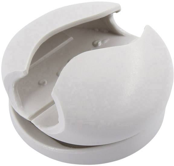 Tru Components drzac kabla samolepljivi 93013c1204 Precnik snopa, raspon 8 mm (ma*) transparentan