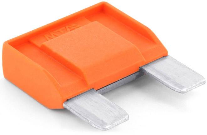 Tru Components 8551232 maki pljosnati osigurac 40 A narandzasti