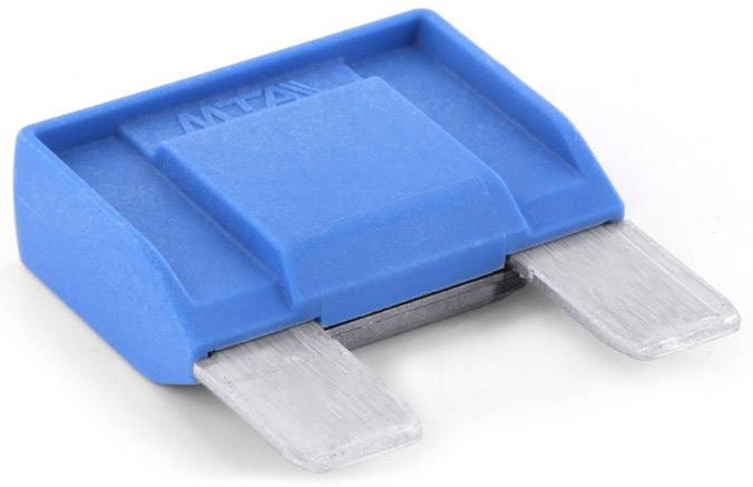 Tru Components 8551204 maki pljosnati osigurac 60 A plavi