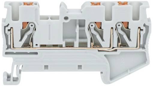 TRU Components TC-11592456 redna stezaljka siva 36 A
