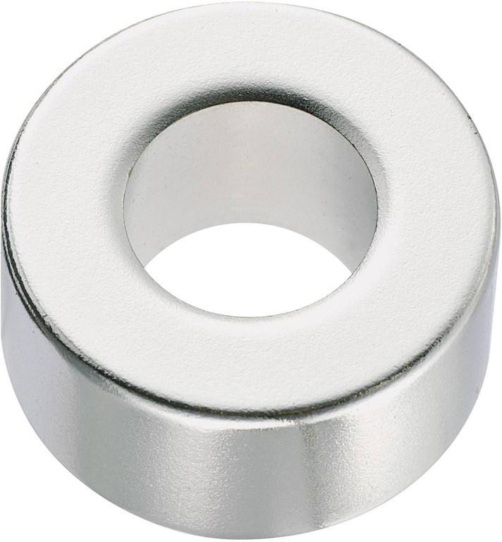Tru Components 1572123 Prsten permanentnog magneta (fi * V) 10 mm * 2 mm N35 1,18 – 1,24 T Granicna temperatura (maks.): 80 C