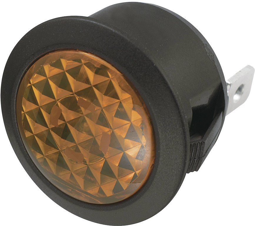 TRU Components 1588047 LED signalna lampica jantarna 20,20 mm