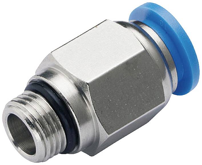 Tru Components pravi konektor PC8-G01 Precnik cevi: 8 mm Velicina navoja: G1/8”