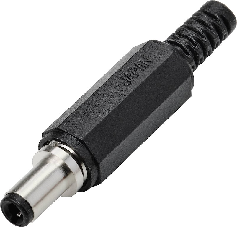 Tru Components niskonaponskiapter ravno muski konektor 5,5 mm 2,5 mm