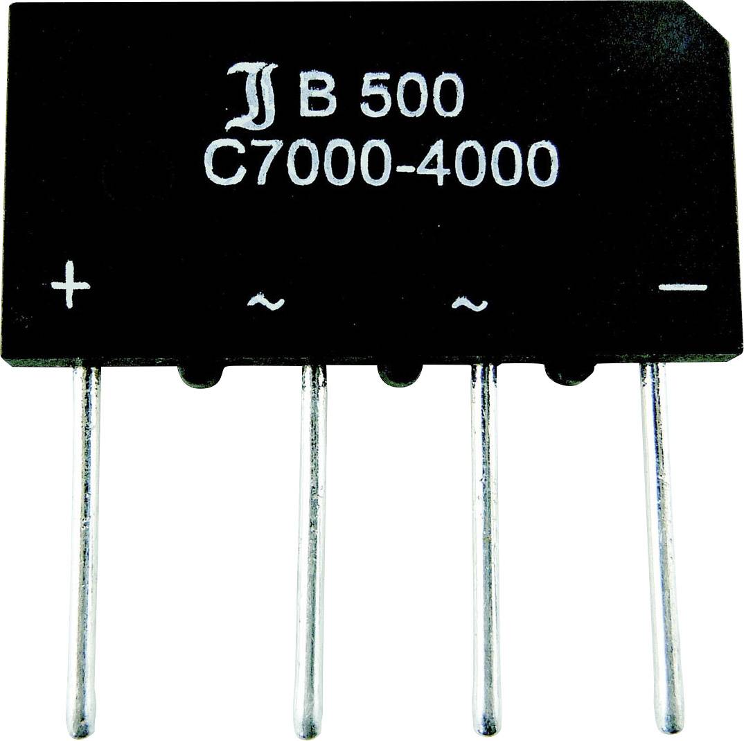 Tru Components TC-B80C7000A mostni ispravljac SIL-4 160 V 7 A jednofazni