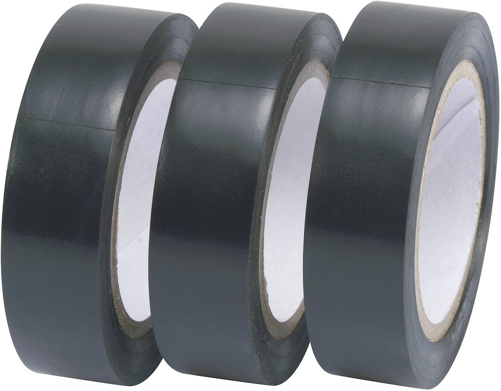 Izol traka u setu Tru Components crna (D*s) 10 m * 15 mm3 rolne