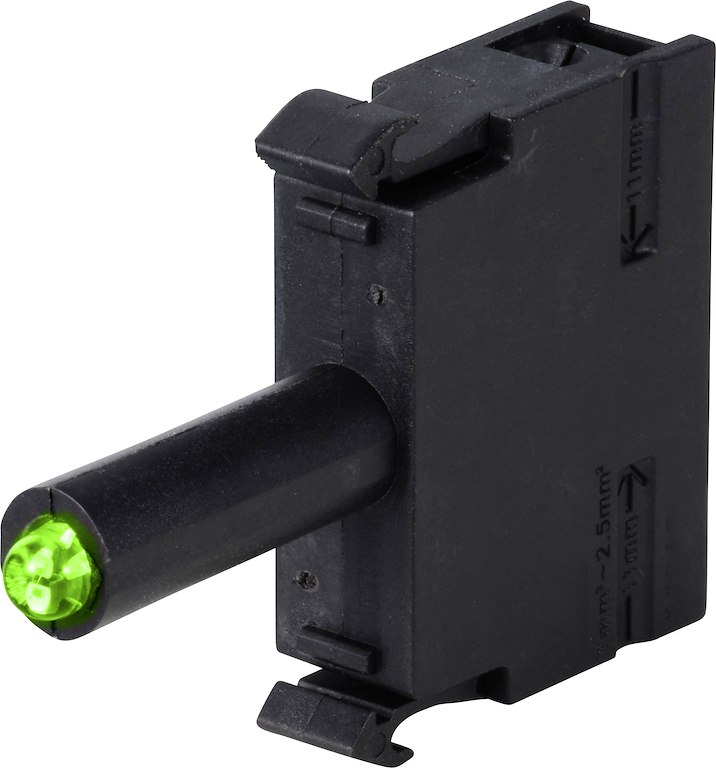 Tru Components LED-G/12-24V MODUL LED zelena 12 V, 24 V
