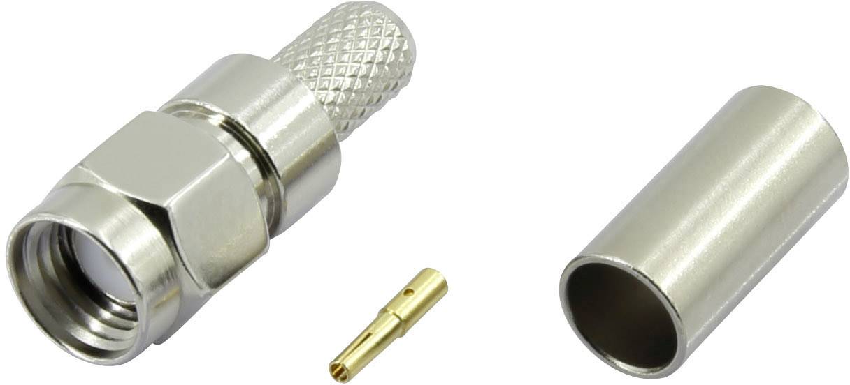 Tru Components SMA-JC-RG58-1 1372236 SMA-povratni konektor ravni muski konektor 50 Ohm