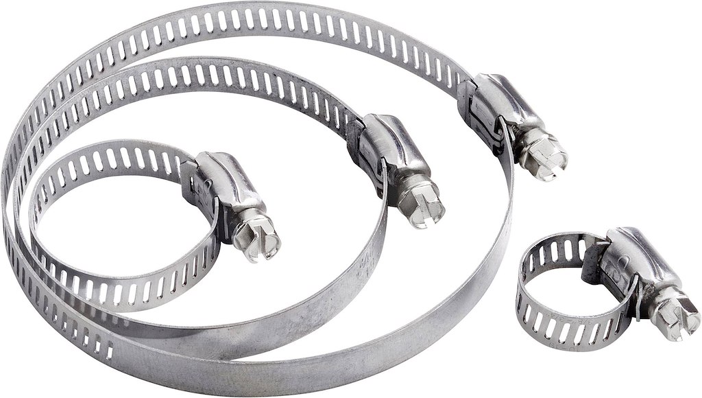 Tru Components stezaljka sa puznim pogonom TC-10330740 Precnik snopa, opseg oD * Sestougaoni vijak sa prorezom srebrni ad