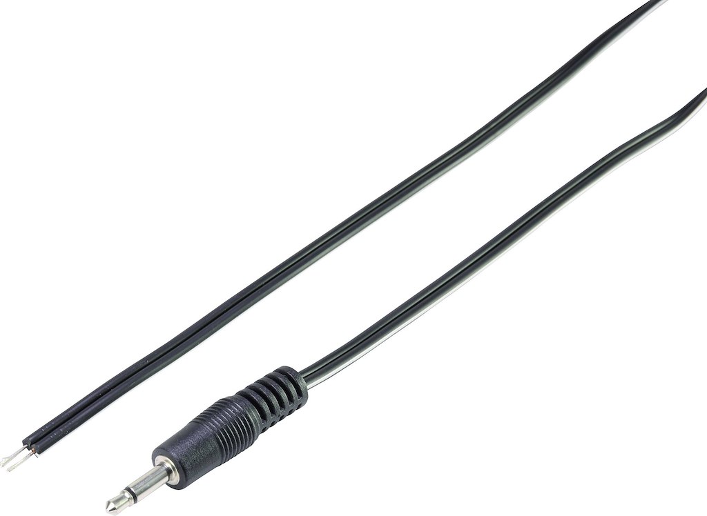 Tru Components 93038c440 dzek prikljucni kabl 3,5 mm banana muski konektor – slobodni kraj mono ad