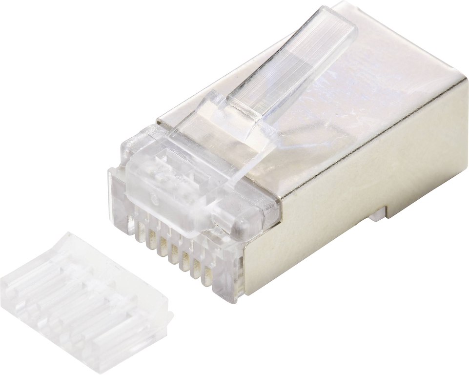 Tru Components MODULAR CAT 6A utikac TC-9878248 ravni muski konektor