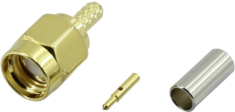 SMA konektor, ravni utikac 50 Ohm Tru Components SMA-JC-RG174-1