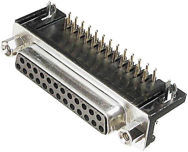 D-SUB glava sa zenskim kontaktima, vel polovi: 25 lemnih terminala Tru Components TC-A-DF 25 A/KG-T1-203