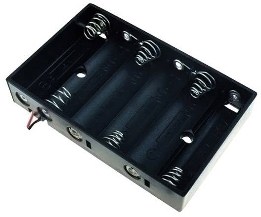 Drzac baterije 6* Mignon (AA) kabl Tru Components BH-364A