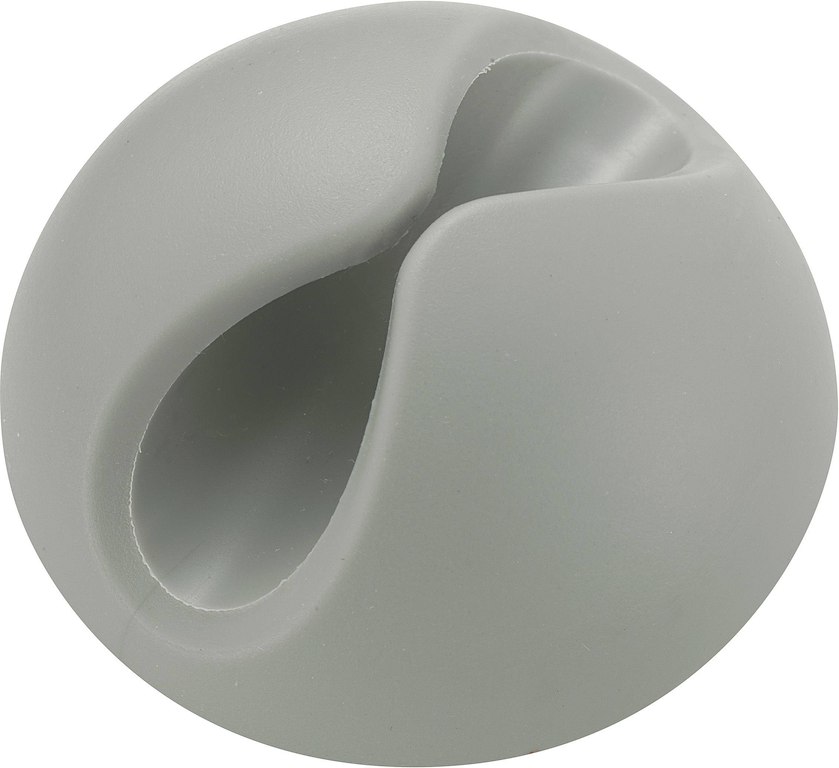 Drzac kabla, samolepljivi, sivi Tru Components 547611