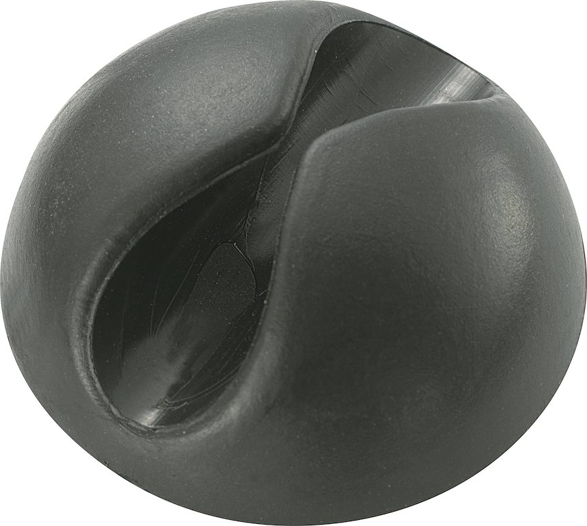 Drzac kabla, samolepljivi, crni Tru Components 542240 SVC-10BK/4P