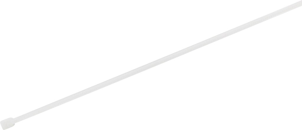Vezica za kablove 150 mm bela, toplotno stabilna, otporna na kiseline Tru Components 1577923 100 komada