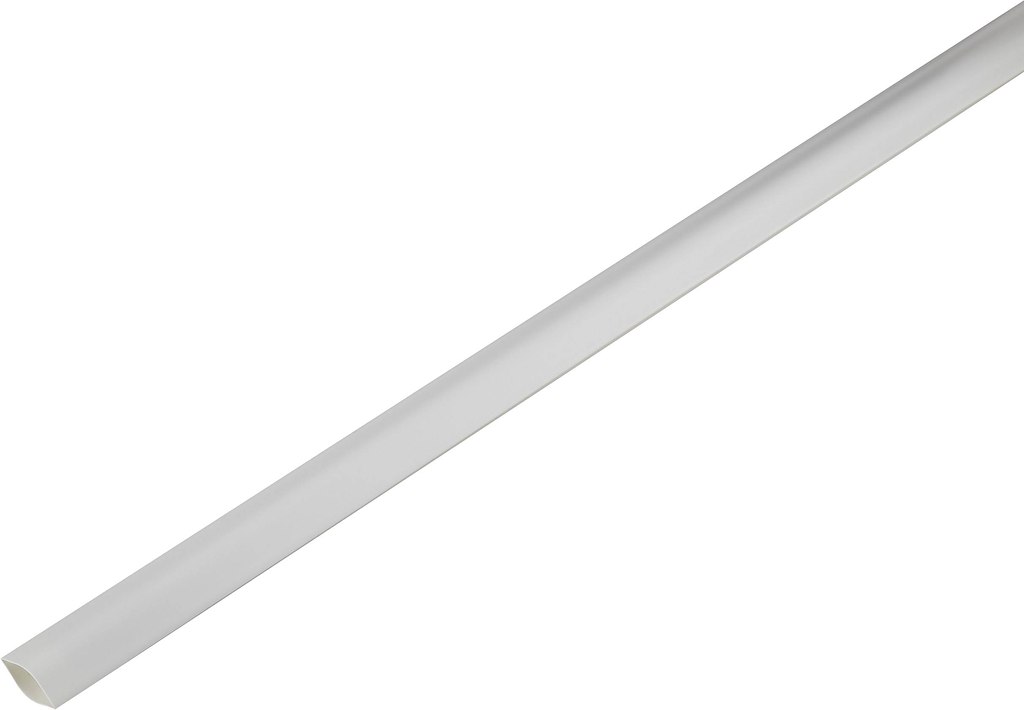 Tru Components 1225498 termoskupljajuca cev bez lepka bela 19 mm 9 mm Odnos skupljanja: 2:1 1m
