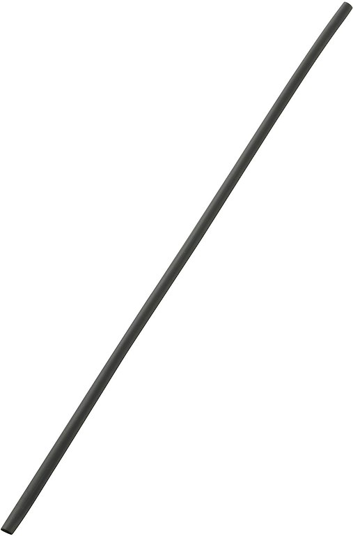 Termoskupljajuca cev bez lepka, crna 3 mm odnos skupljanja: 2:1 Tru Components 1565249 R2-0030 2 m