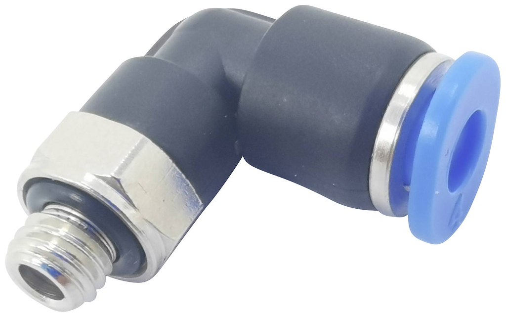 Tru Components ugaoni konektor PL4-M3C Precnik cevi: 4 mm Velicina navoja: M3 * 0,50