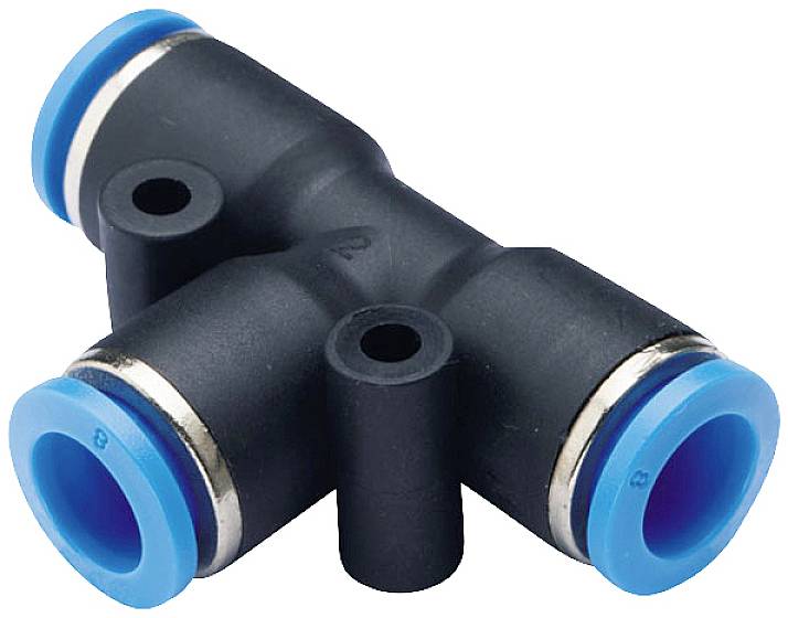 Tru Components T-konektor PE8 Precnik cevi: 8 mm