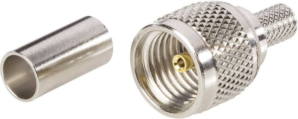 Mini-UHF uticni konektor, ravni utikac Tru Components
