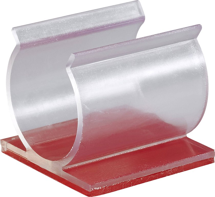 Postolje za montazu, samolepljivo, providno Tru Components 1386637 93014c471a