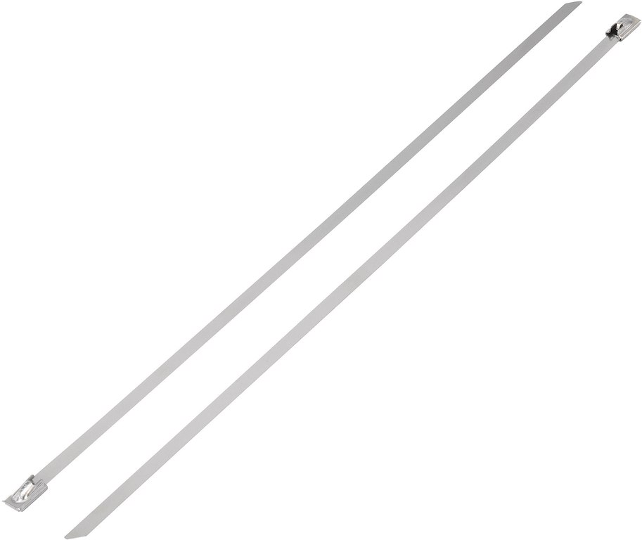 Kabelska vezica 300 mm srebrne boje Tru Components 1592753 TC-BST-300L203