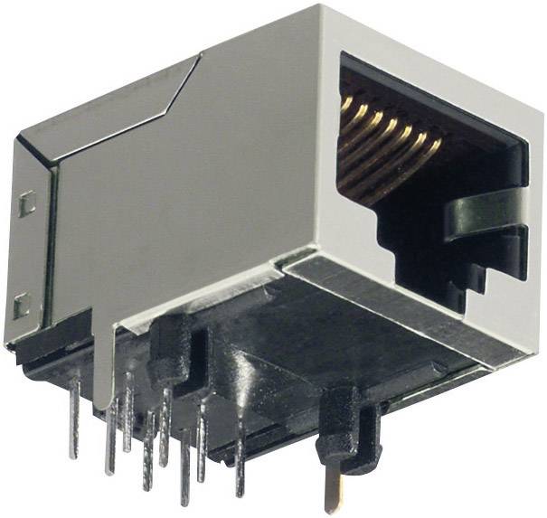 Tru Components 1582436 ugaoni zenski konektor sivi
