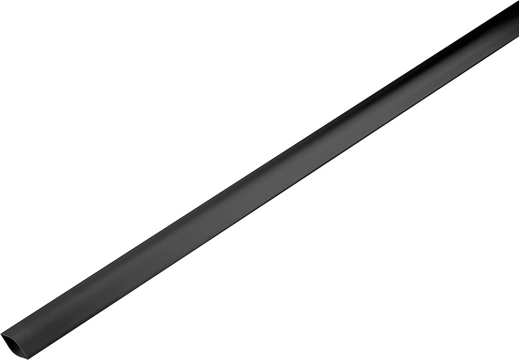 Tru Components 1225411 termoskupljajuca cev bez lepka crna 19 mm 9 mm Odnos skupljanja: 2:1 1m