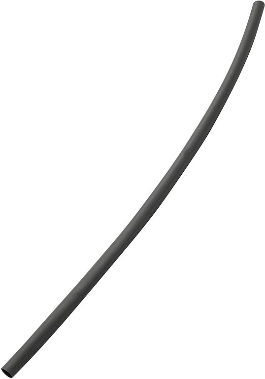 Termoskupljajuca cev bez lepka, crna, 6 mm, odnos skupljanja: 3:1 Tru Components 1570952, 1m