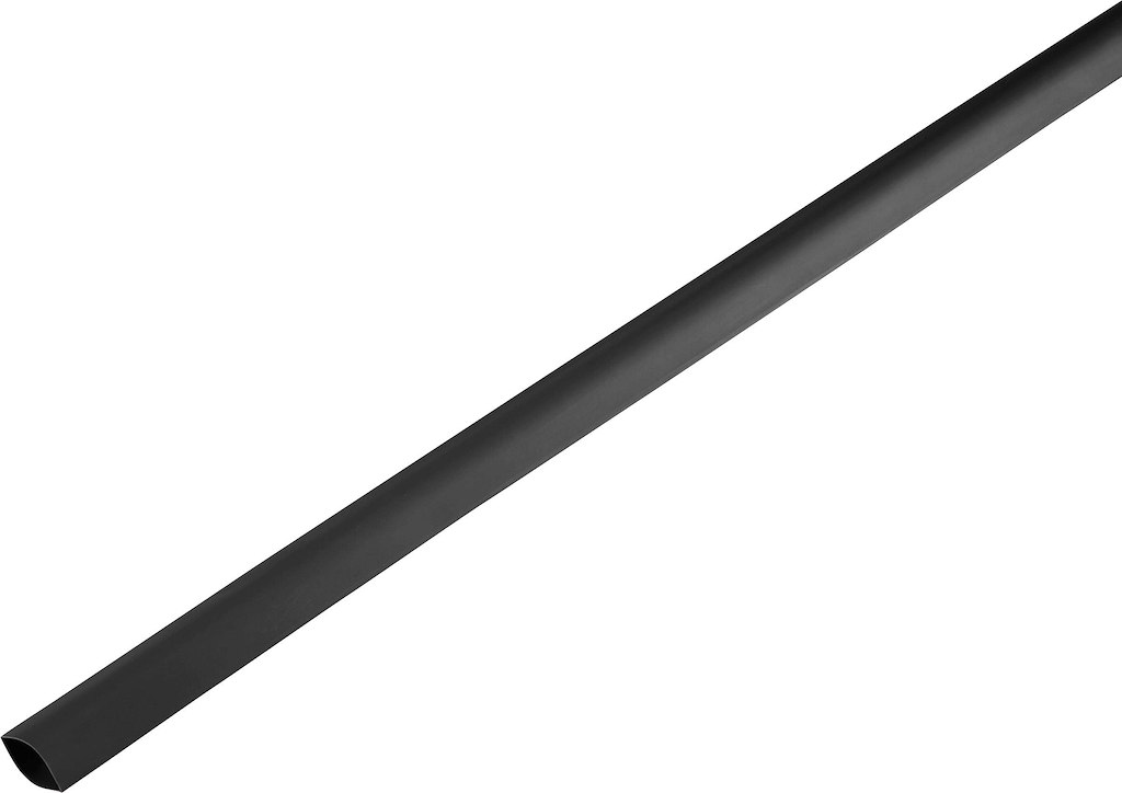 Tru Components 1225519 termoskupljajuca cev bez lepka crna 16,70 mm 8 mm Odnos skupljanja: 2:1 1m